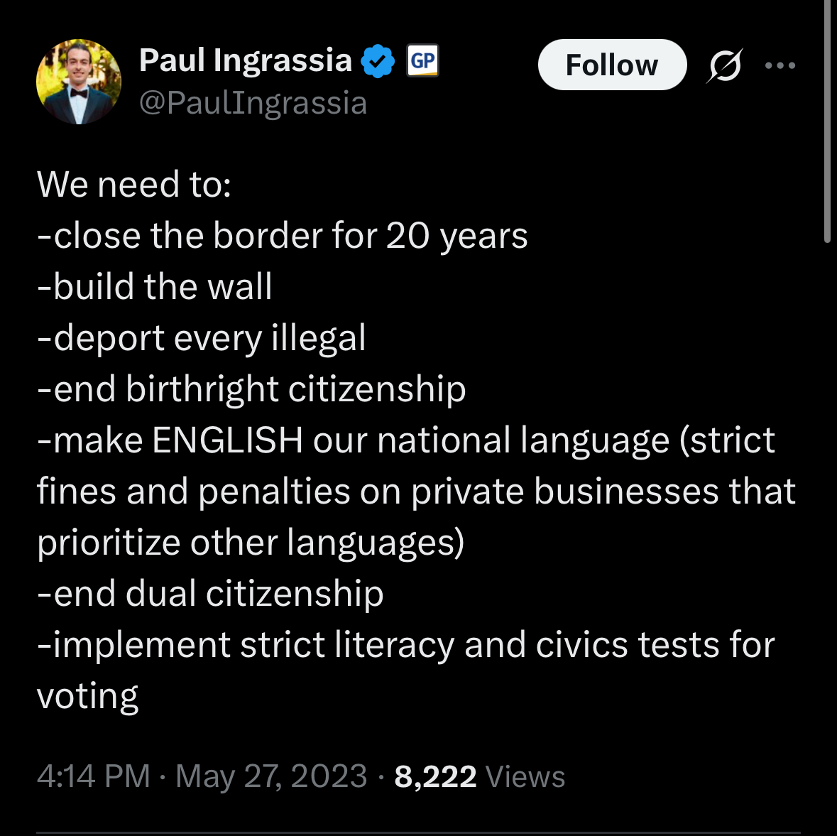 Meet DHS White House Liaison Paul Ingrassia – Jason Hart